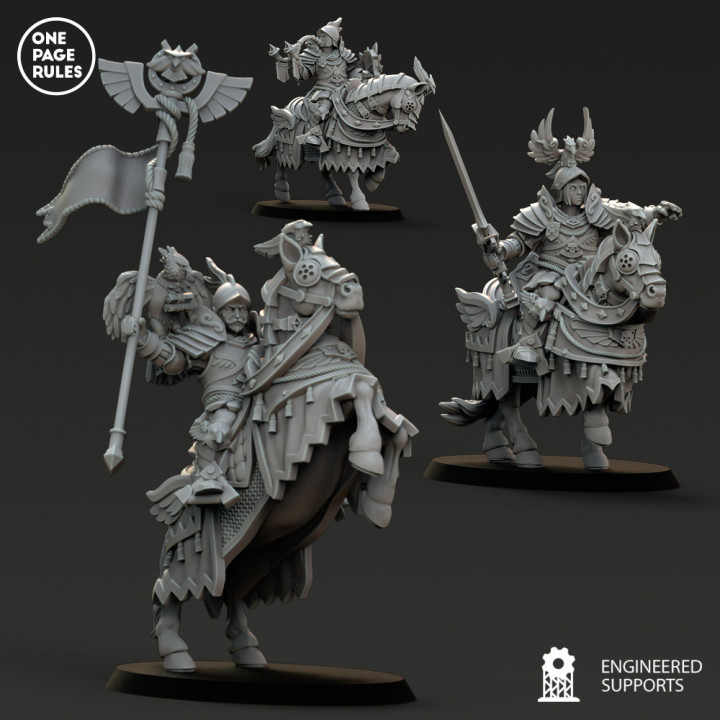 3D Printable Human Empire - Release #6 by One Page Rules