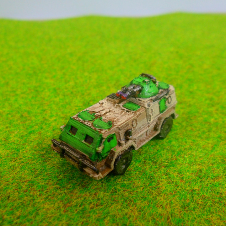 3D Printable MG144-GT03 GAZ-99371 Vodnik Battle Wagon by Aotrs Shipyards