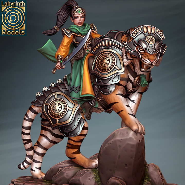 3D Printable Cerulean Kingdom Collection Vol. 2 - 32mm scale by Labyrinth Models