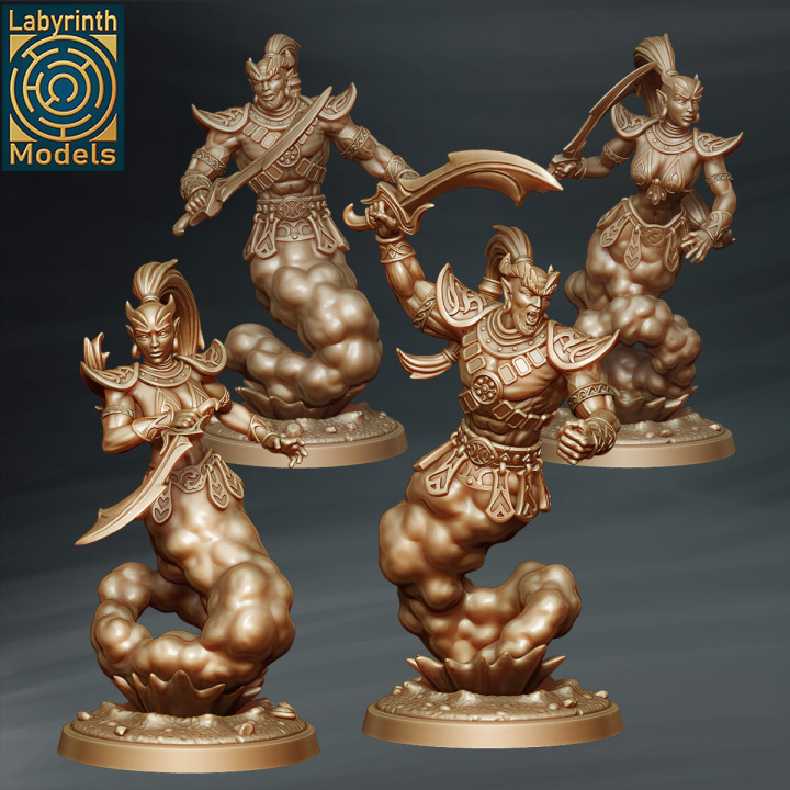3D Printable Cerulean Kingdom Collection Vol. 2 - 32mm scale by ...