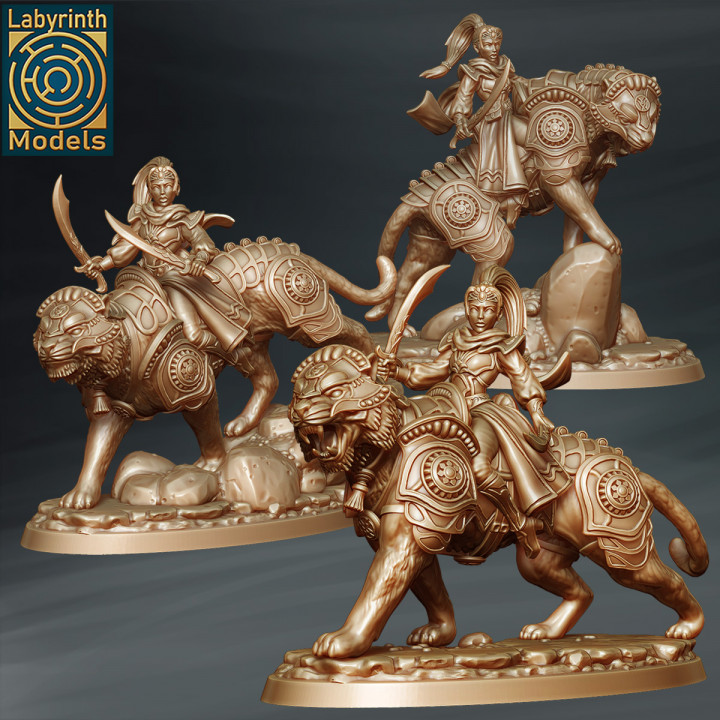 3D Printable Cerulean Kingdom Collection Vol. 2 - 32mm scale by ...