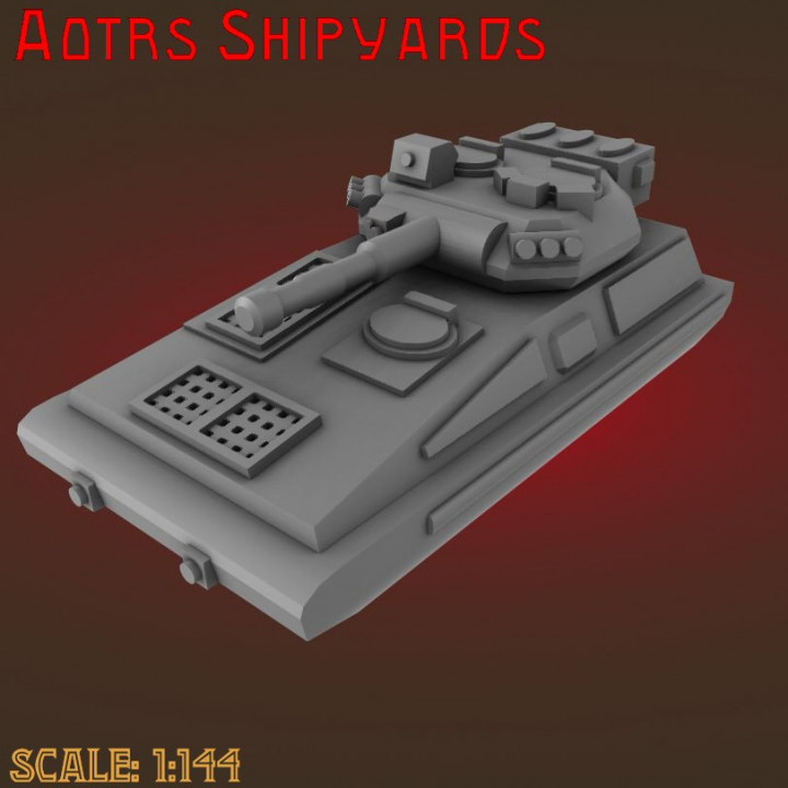 3D Printable MG144-UKS01 Spatha CVR (G) by Aotrs Shipyards