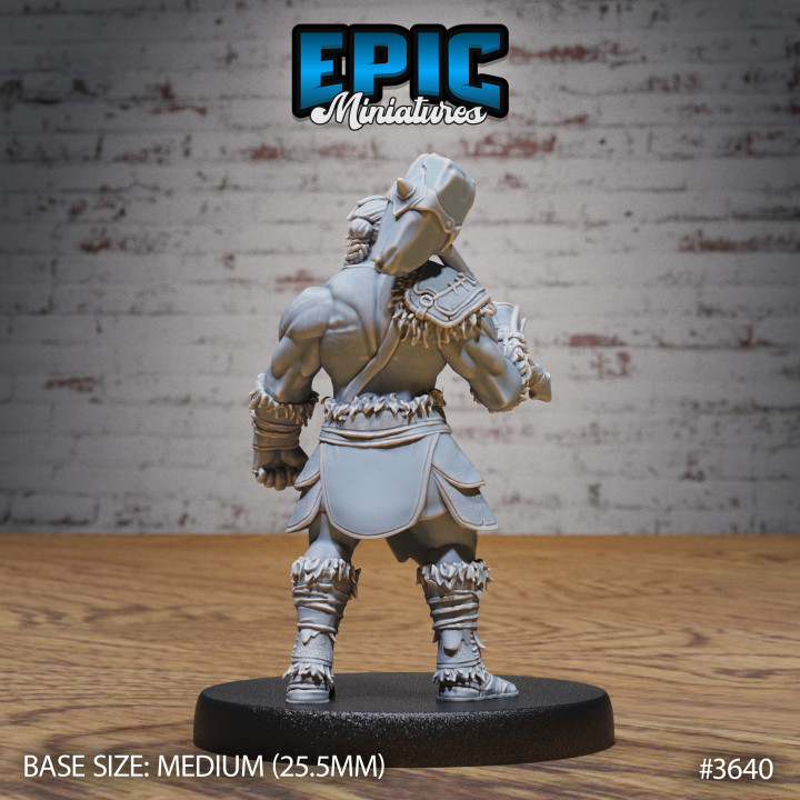 3D Printable Barbarian Tribe Male Hammer / Arctic Warrior / Frozen ...