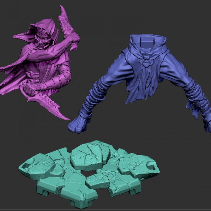 3D Printable Law-II the Assassin ( Death Armor Set ) by Dragun Studios