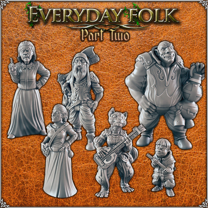 Everyday Heroes - Supportless minis to fill your world! Campaign ...
