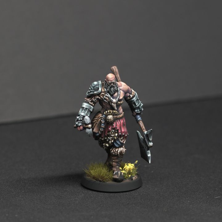 3D Print of Half-Giant Barbarian Axe / Arctic Warrior / Frozen Guard ...