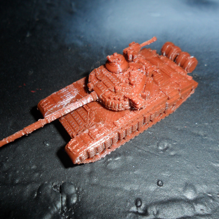 3D Printable MG144-R07F T72BV by Aotrs Shipyards