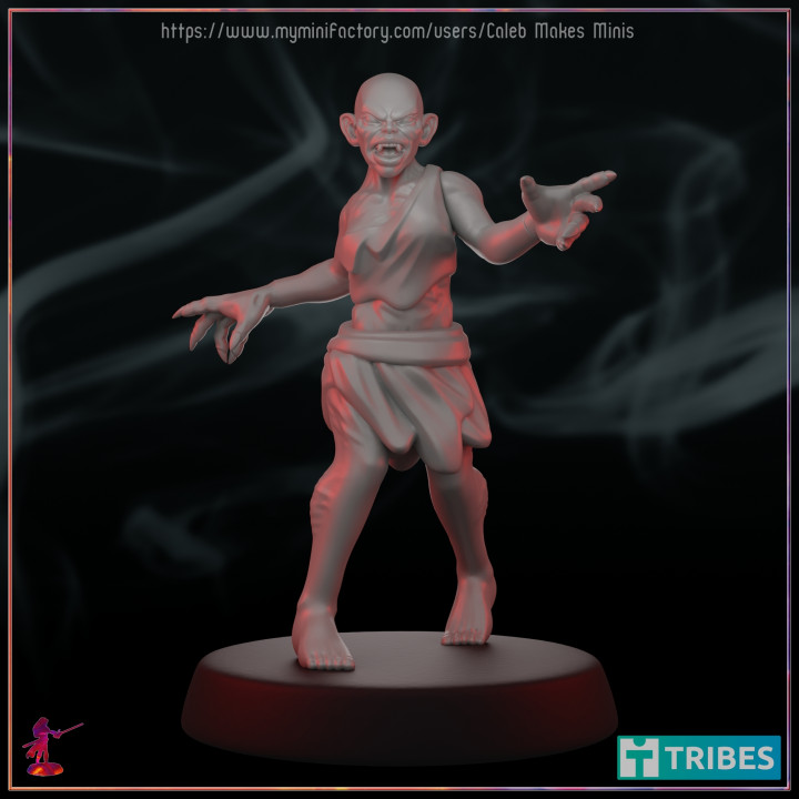 3D Printable Modular Vampire Thralls [PRE-SUPPORTED] | Halloween Series ...