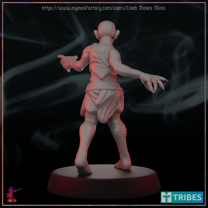 3D Printable Modular Vampire Thralls [PRE-SUPPORTED] | Halloween Series ...