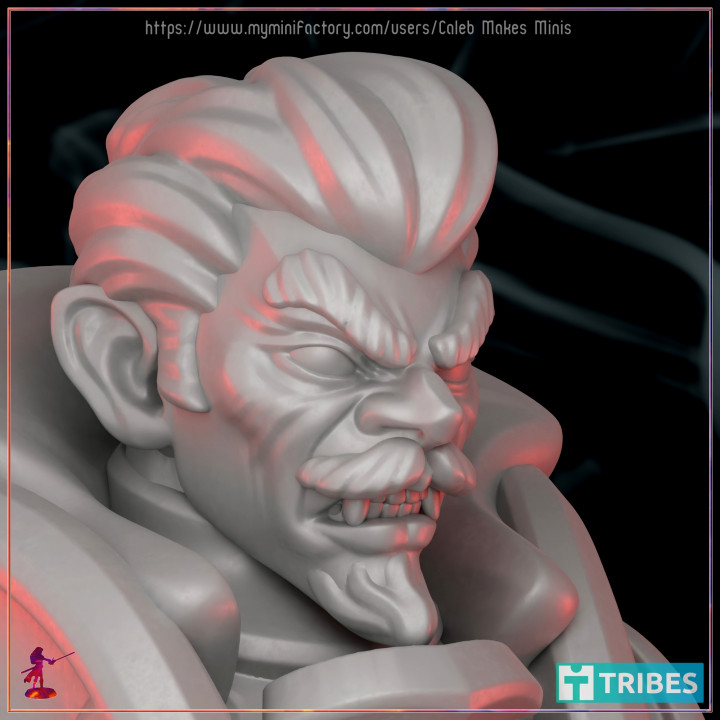 3D Printable Sir "Willem" - Vampire Knight [PRE-SUPPORTED] | Halloween ...