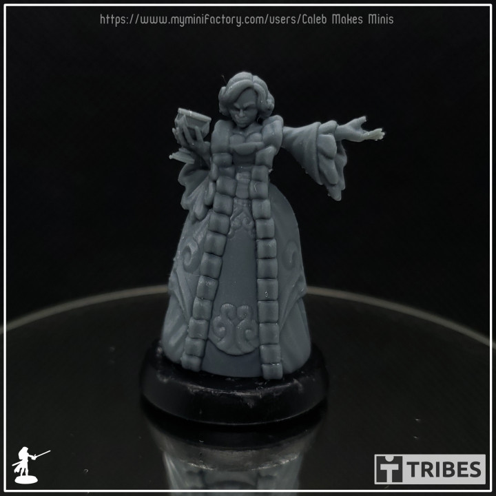 3D Printable (NSFW) Lady "Estelle" - Vampire Seductress Pinup [PRE ...