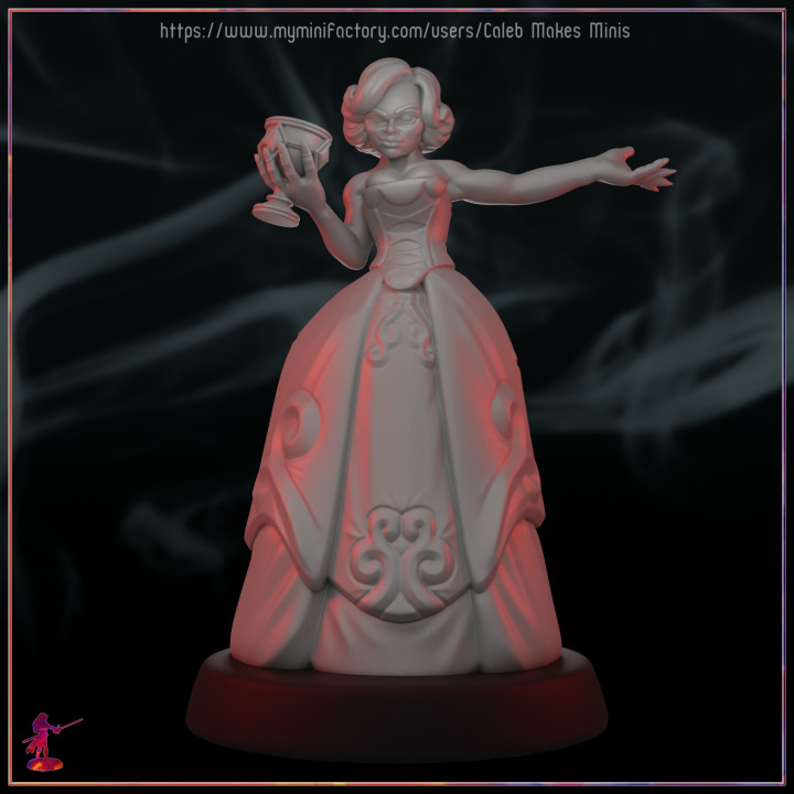3D Printable Halloween Series (2023 - "Vampire Court") [PRE-SUPPORTED ...