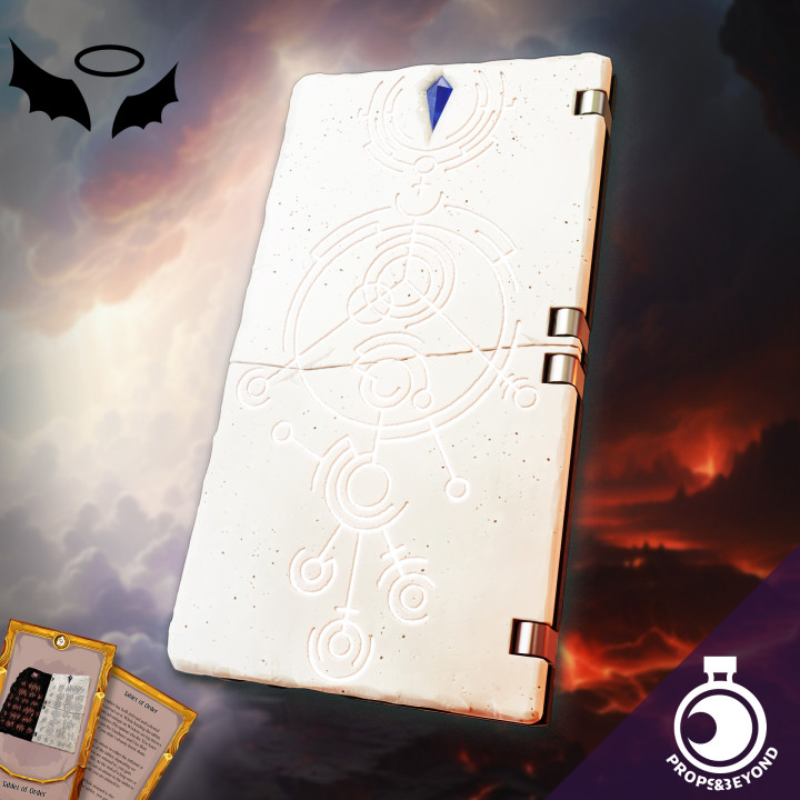 3D Printable Tablet of Order by Props&Beyond