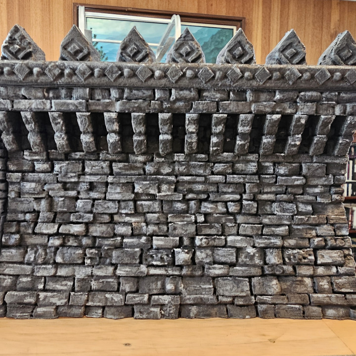 3D Print of ARX RENOVATUR Expansion: Citadel Wall Stairs by Ruarbear