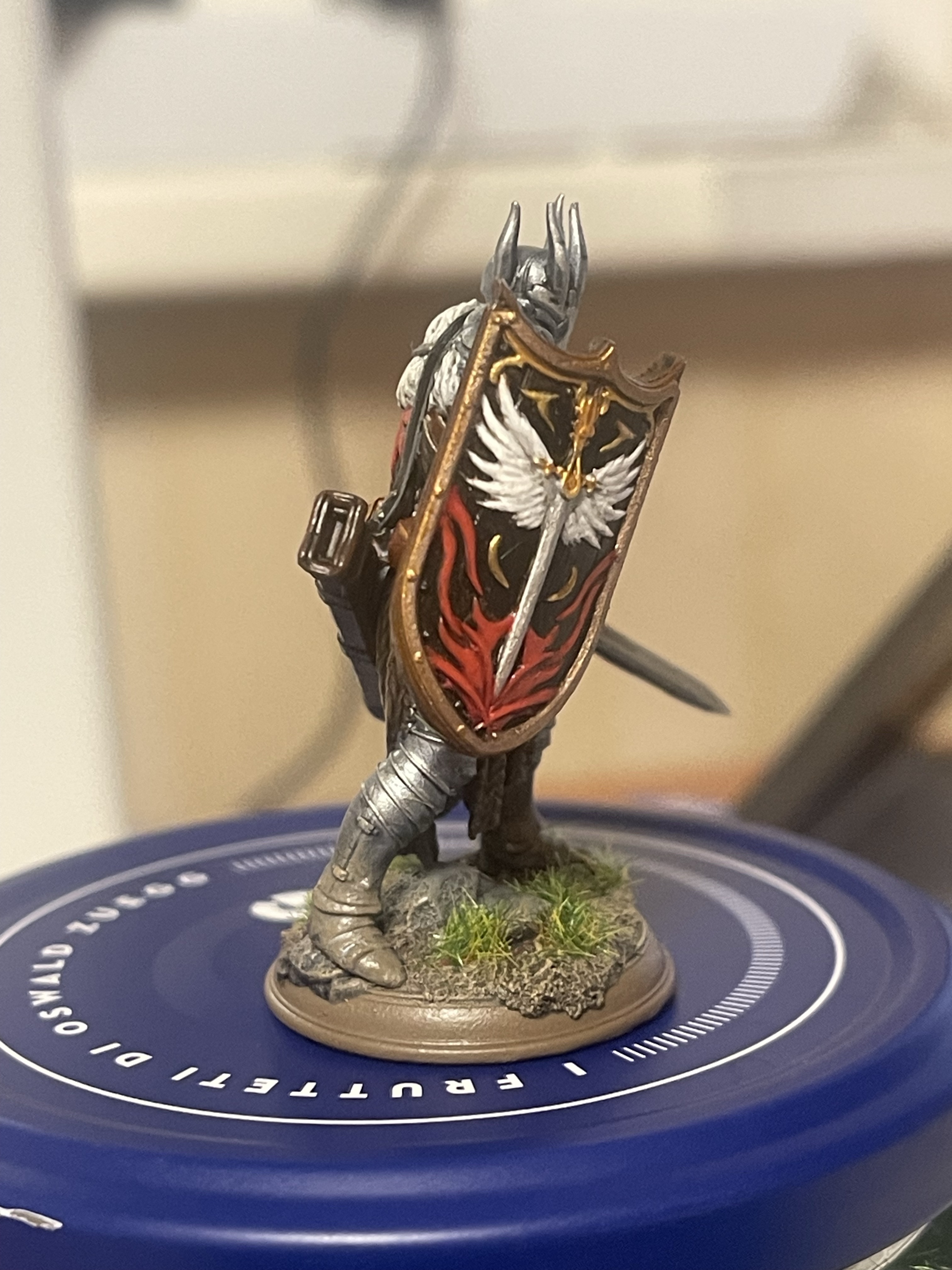 3D Printable Divine Paladin of Conquest - Caedes by DM Stash