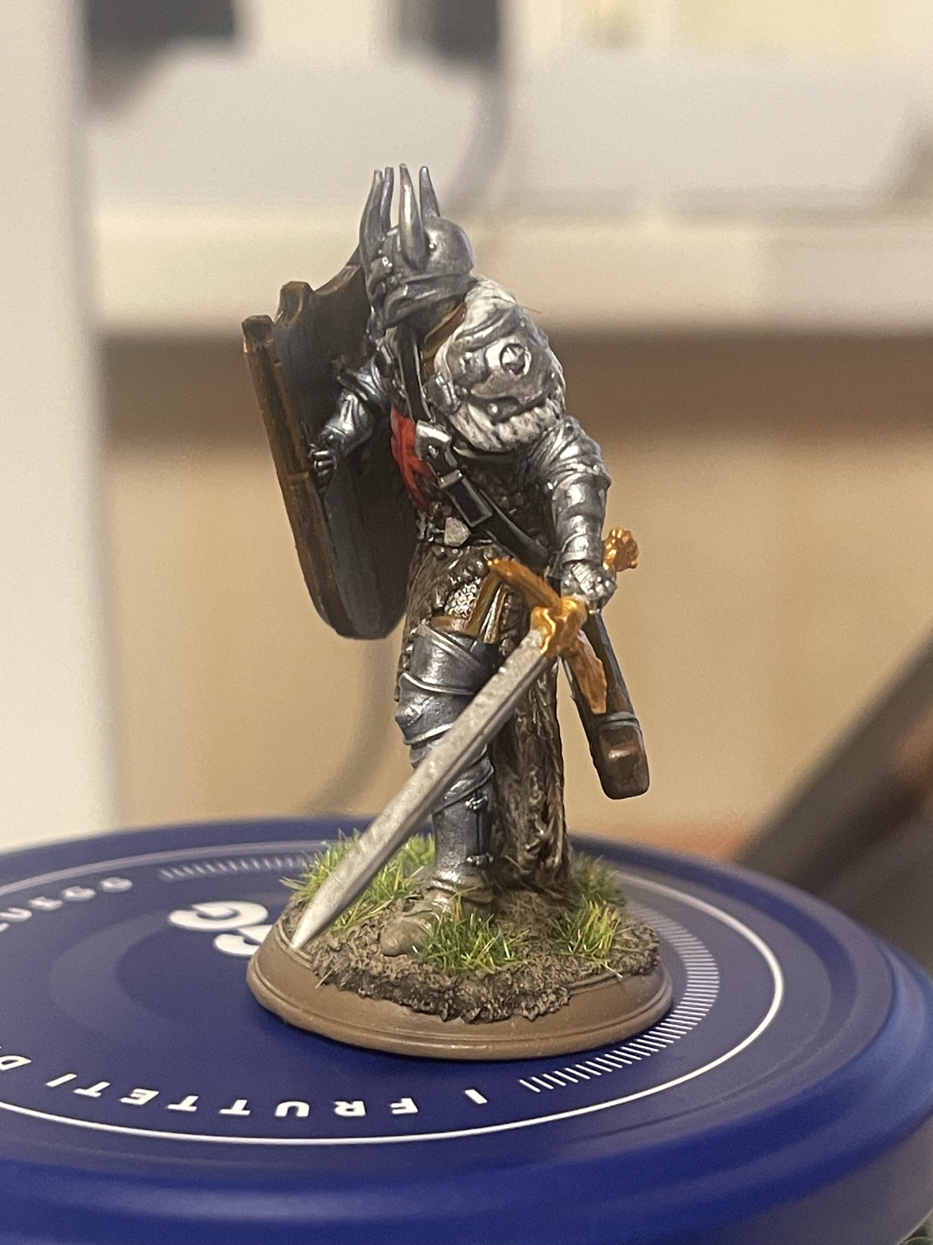 3D Printable Divine Paladin of Conquest - Caedes by DM Stash