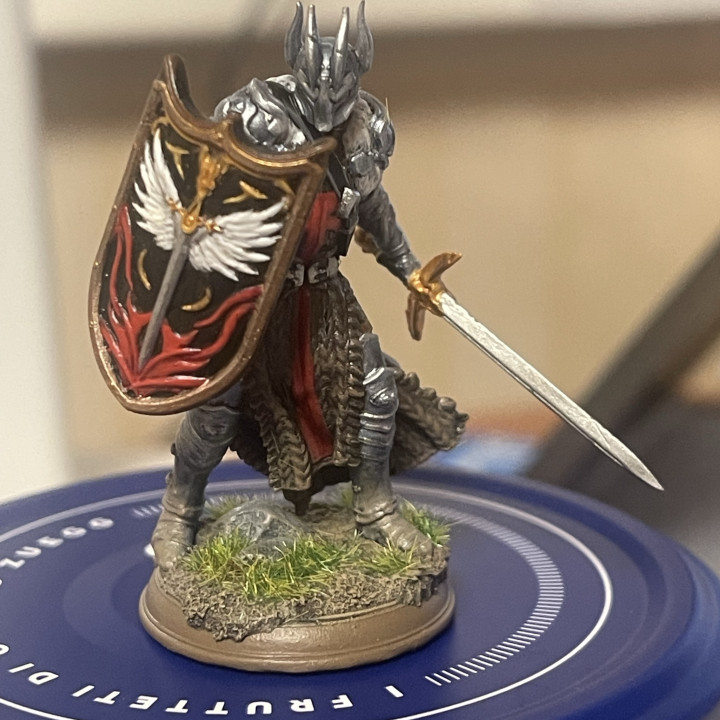 3D Print of Divine Paladin of Conquest - Caedes by andreydolgih