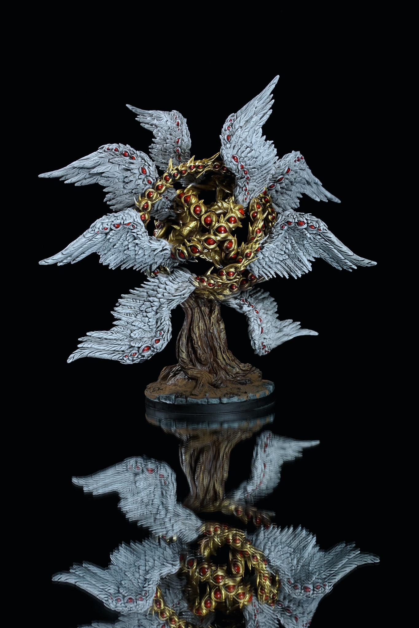 3D Printable Angel of a Thousand Eyes - Erathis by DM Stash