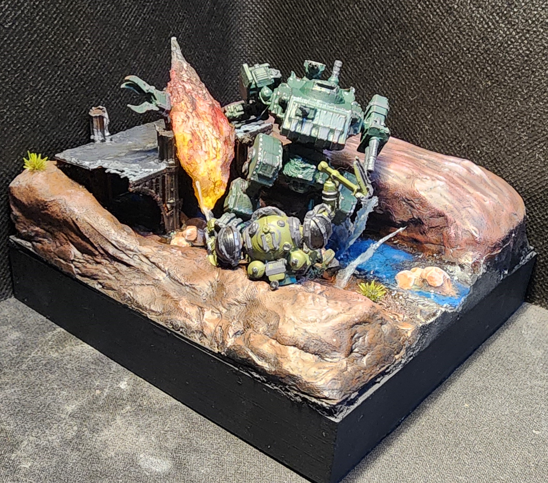 3D Printable "Trench" Light Rig | Dieselpunk Mech by Scoutsifer Studio