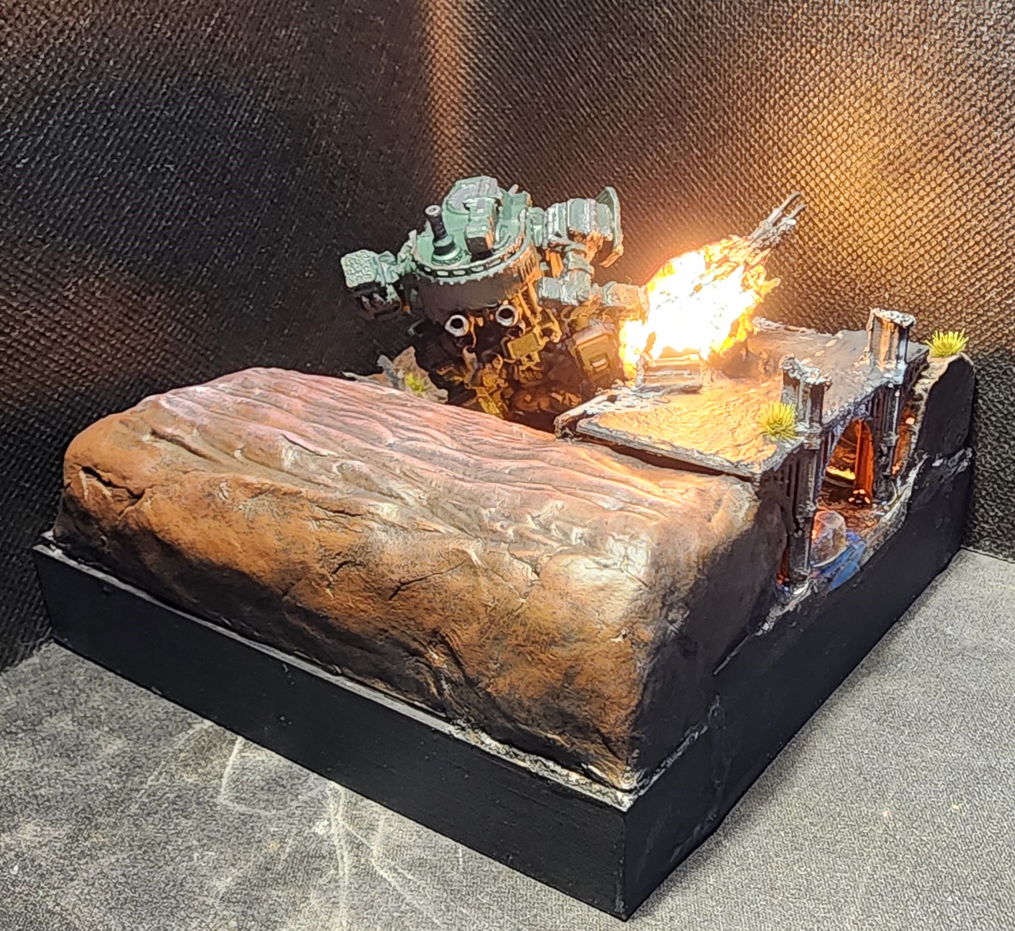 3D Printable "Trench" Light Rig | Dieselpunk Mech by Scoutsifer Studio