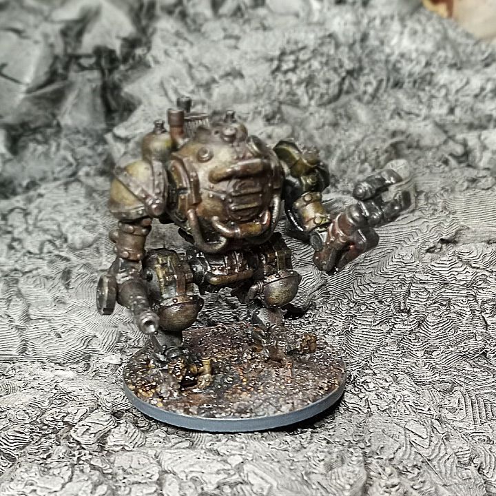 3D Print of "Trench" Light Rig | Dieselpunk Mech by KJdidit