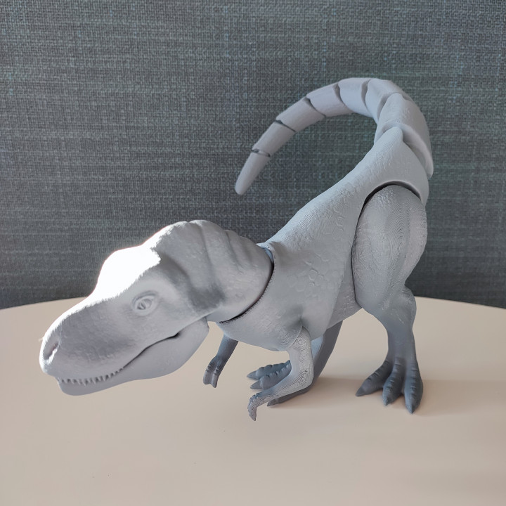 3D Printable T-Rex Flexi by Boby Green Creations