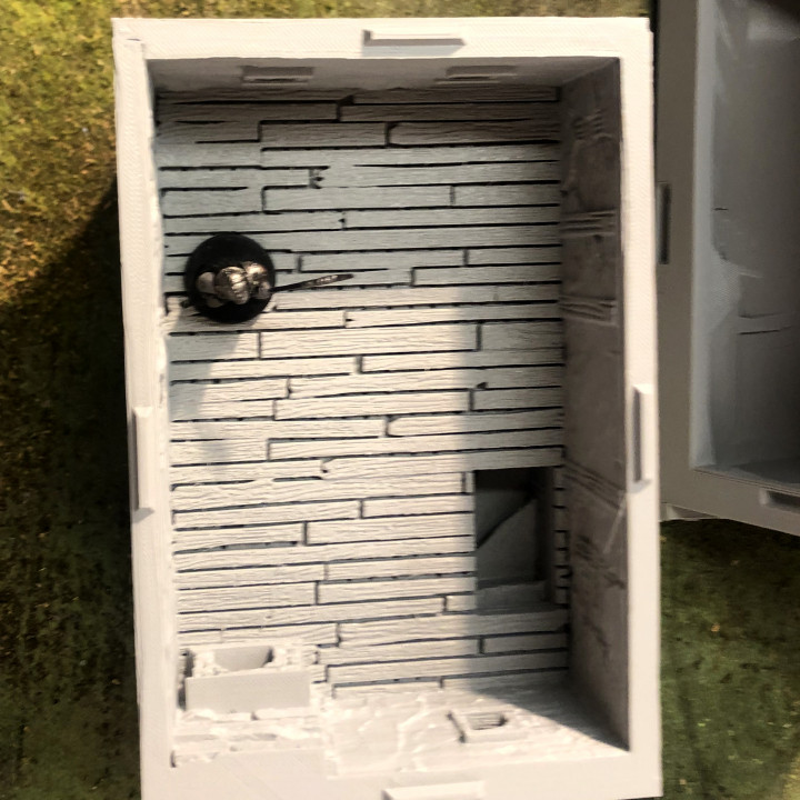 3D Printable Timber Row House Beta by GameScape3D