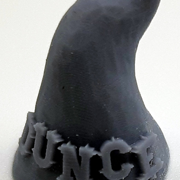 3D Printable Dunce Cap by Vergond