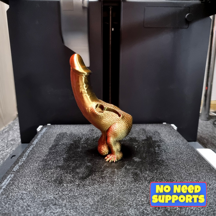3D Printable Flying Dicky Dragon by iradj3d