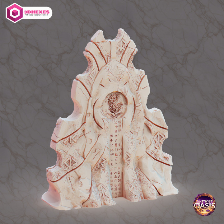 3D Printable Guarding Runes Set by 3DHexes