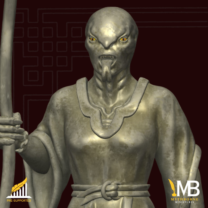 3D Printable Cult of the Serpent - October 2023 Collection by Mythborne ...