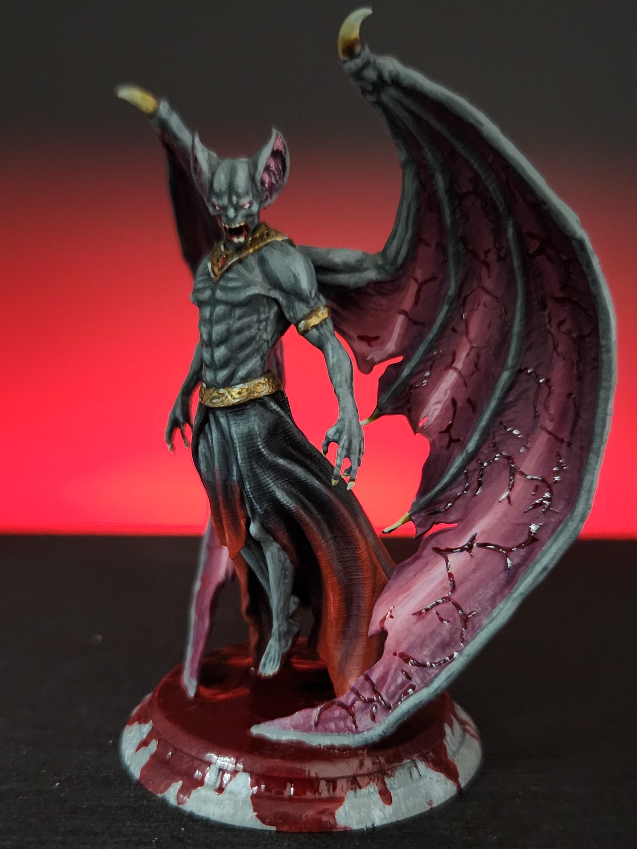 3D Printable Vampire Lord (2 sizes included) by Stormborn Collectibles