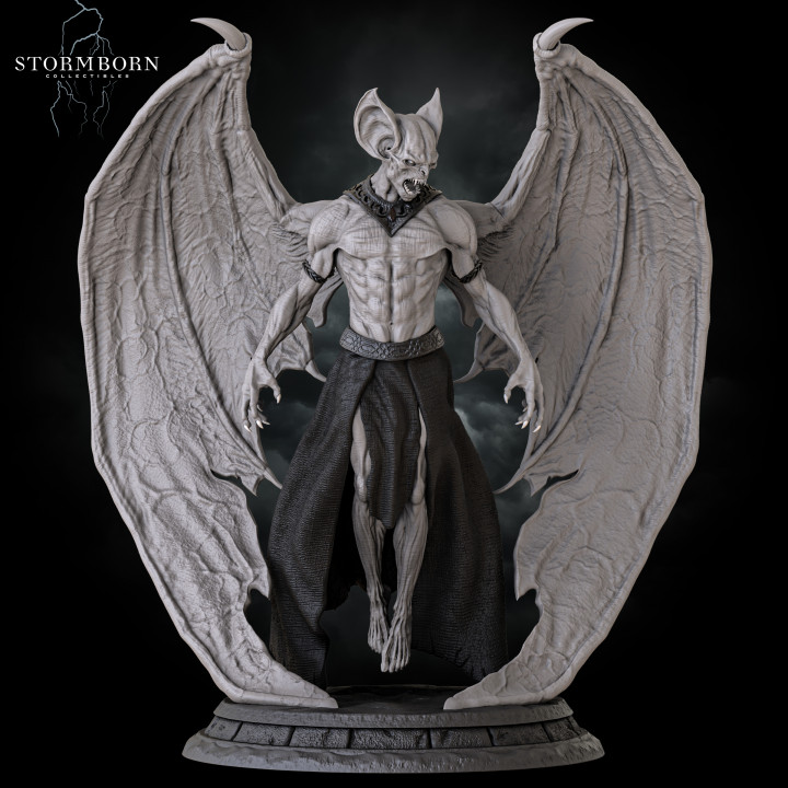 3D Printable Vampire Lord (2 sizes included) by Stormborn Collectibles