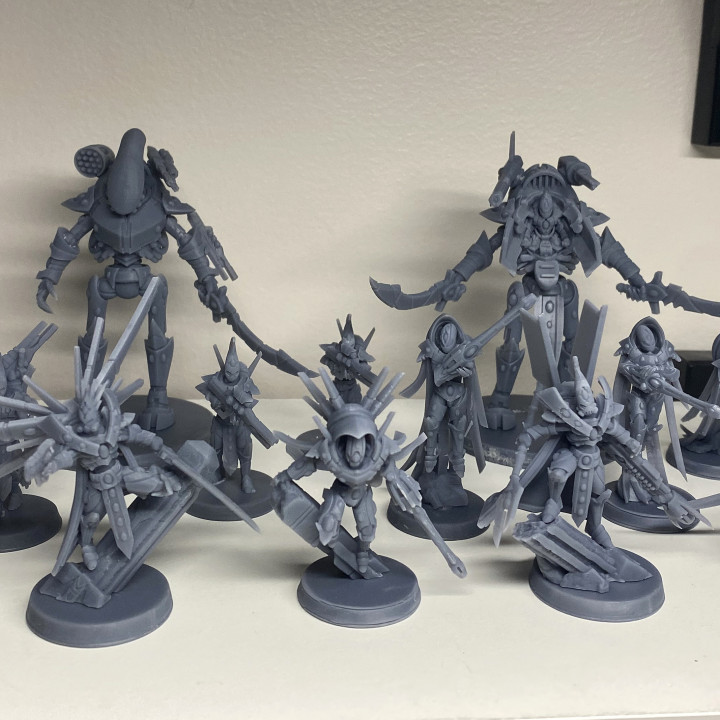 3D Printable Tech Elves - Elites by Edge Miniatures