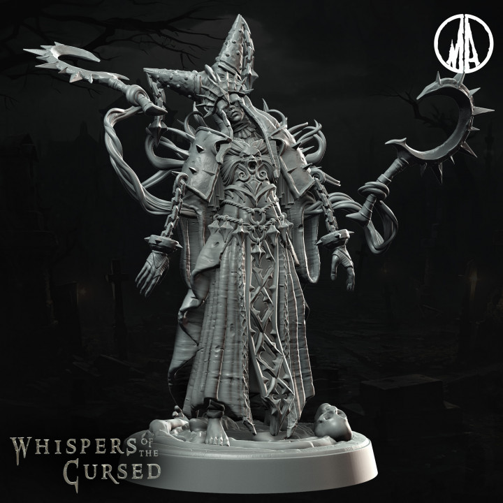 3D Printable Whispering Banshee - 5 poses - Whispers of the Cursed by ...