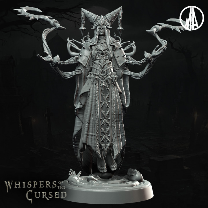 3D Printable Whispering Banshee - 5 poses - Whispers of the Cursed by ...