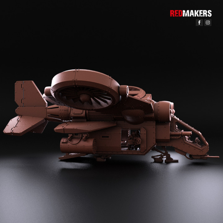 3D Printable Utility Aircraft - Imperial Force by RedMakers