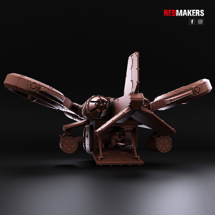 3D Printable Utility Aircraft - Imperial Force by RedMakers