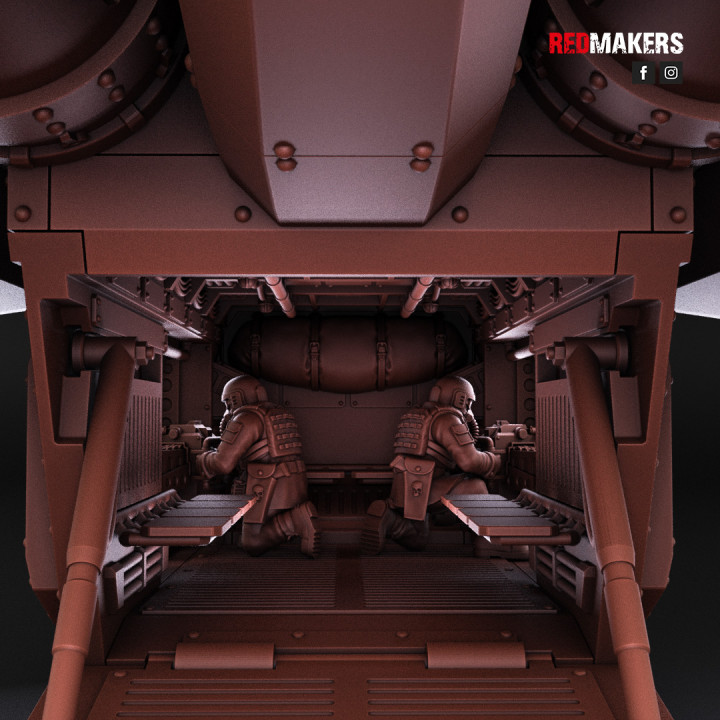 3D Printable Utility Aircraft - Imperial Force by RedMakers
