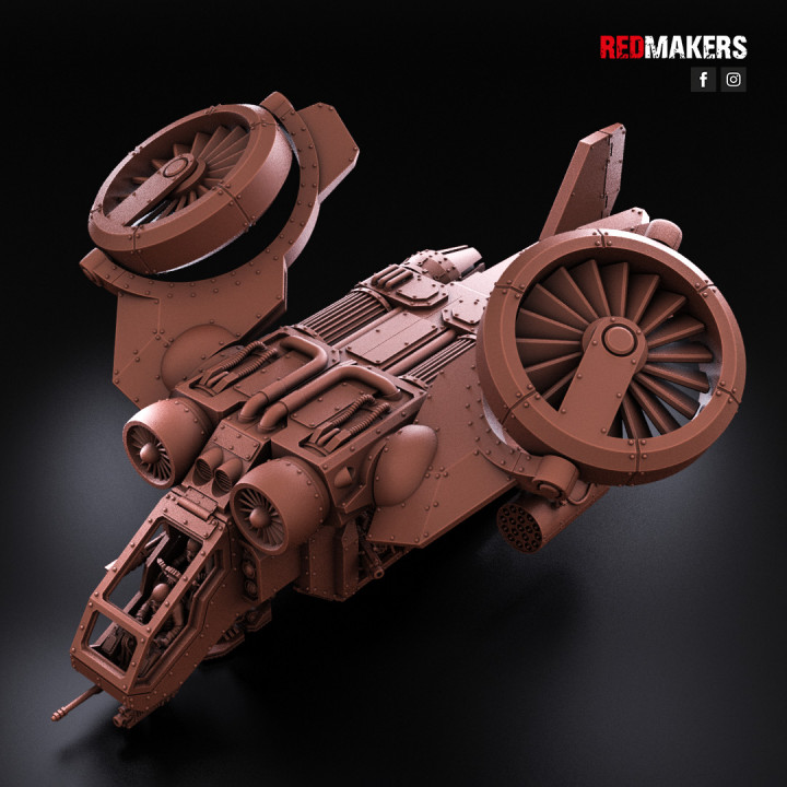3D Printable Utility Aircraft - Imperial Force by RedMakers