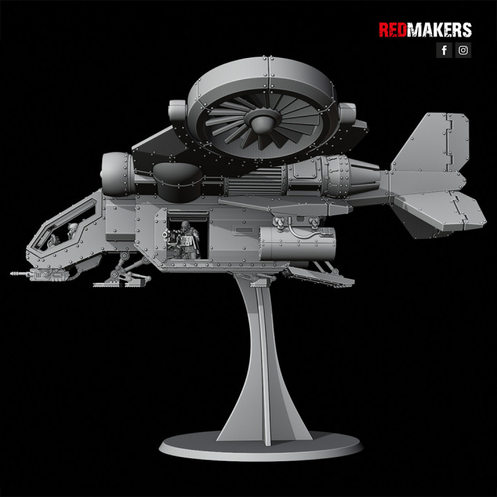 3D Printable Utility Aircraft - Imperial Force by RedMakers
