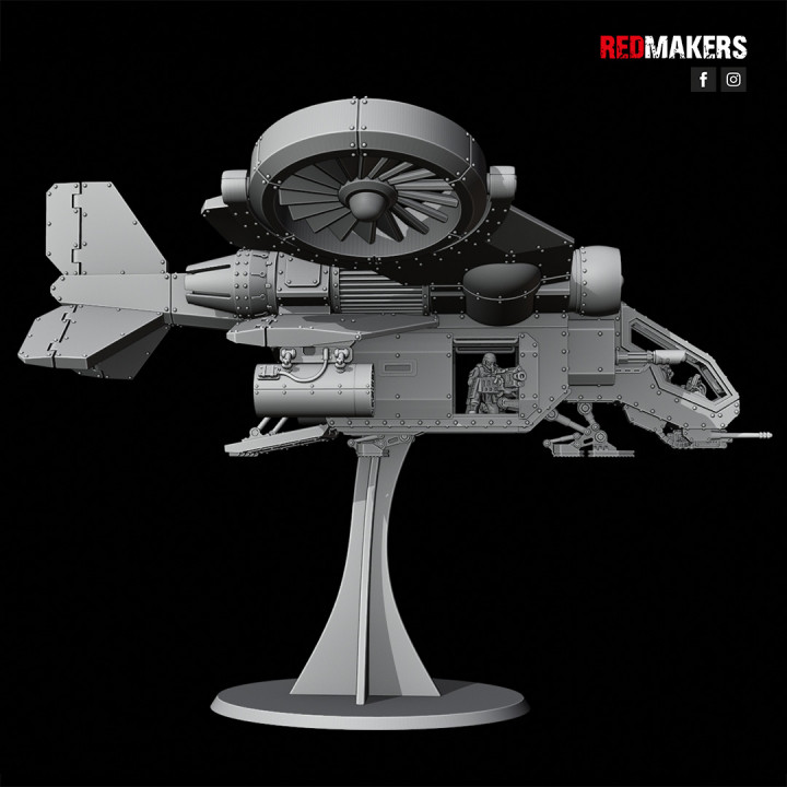 3D Printable Utility Aircraft - Imperial Force by RedMakers