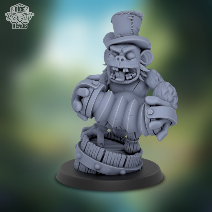 3D Printable Animal Bard Collection (pre-supported included) by Dice Heads