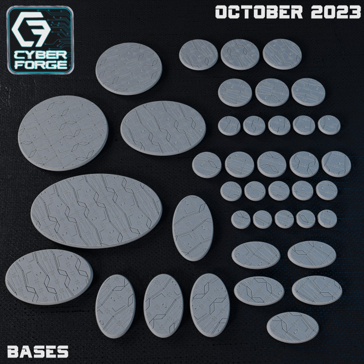 3D Printable Cyber Forge - October 2023 Release by Titan Forge Miniatures