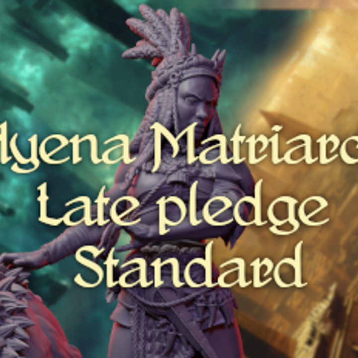FP4 Prelude: The Hyena Princess - Printable Miniatures and Statuettes ...