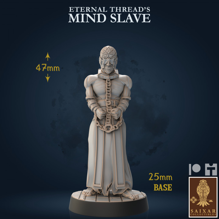 3D Printable Mind Slave by Saixar Collectibles