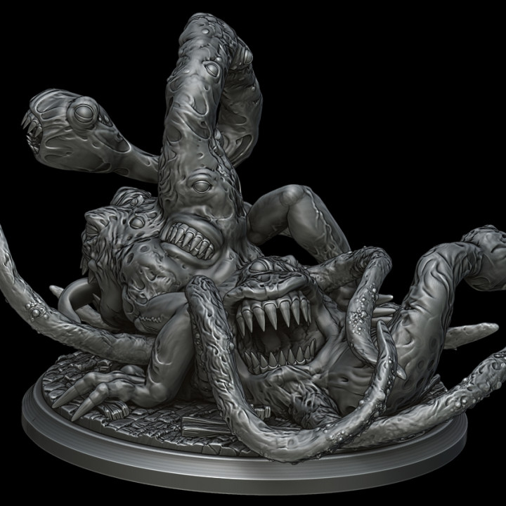3D Printable Shoggoth by Wundervale Games
