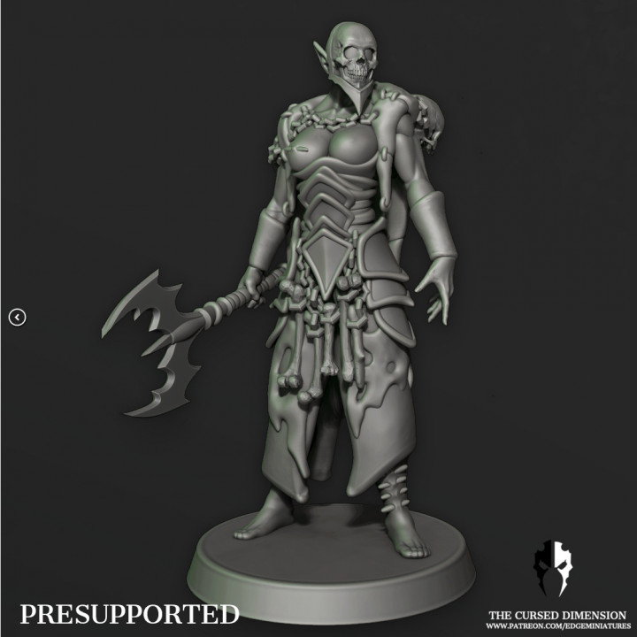 3D Printable Cursed Elves - Flesh Bundle by Edge Miniatures