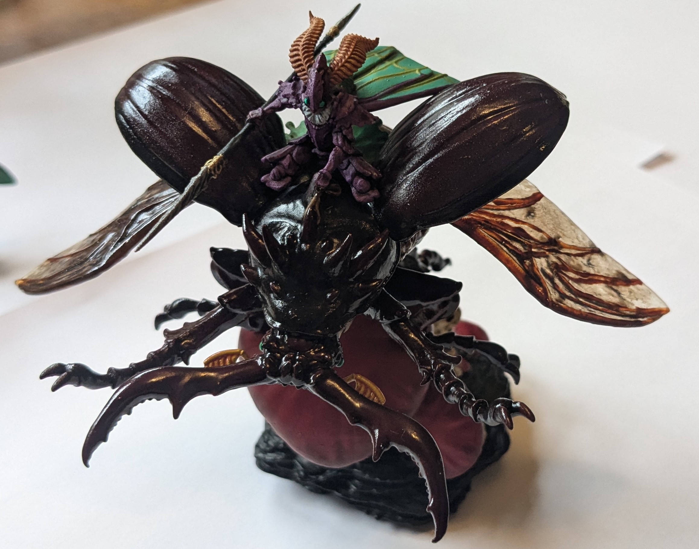 3D Printable Mothfolk Beetle Cavalry - Riodin, Fidelium Knight and ...