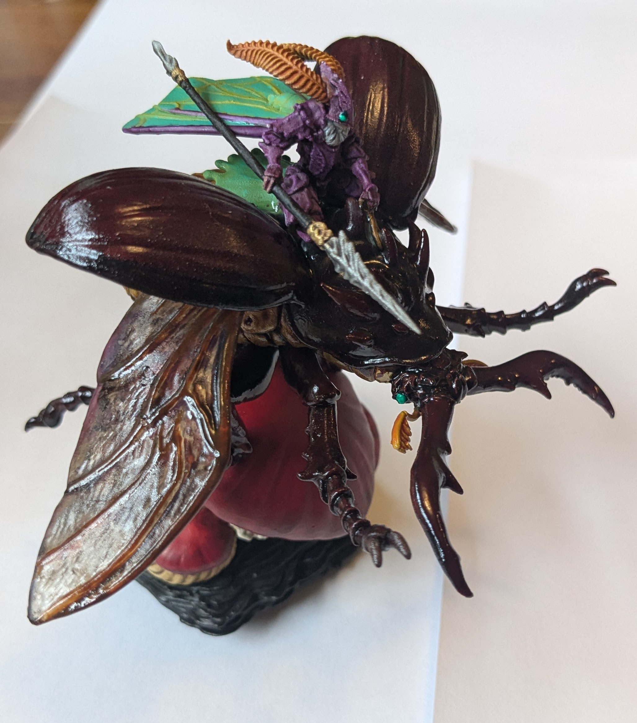 3D Printable Mothfolk Beetle Cavalry - Riodin, Fidelium Knight and ...